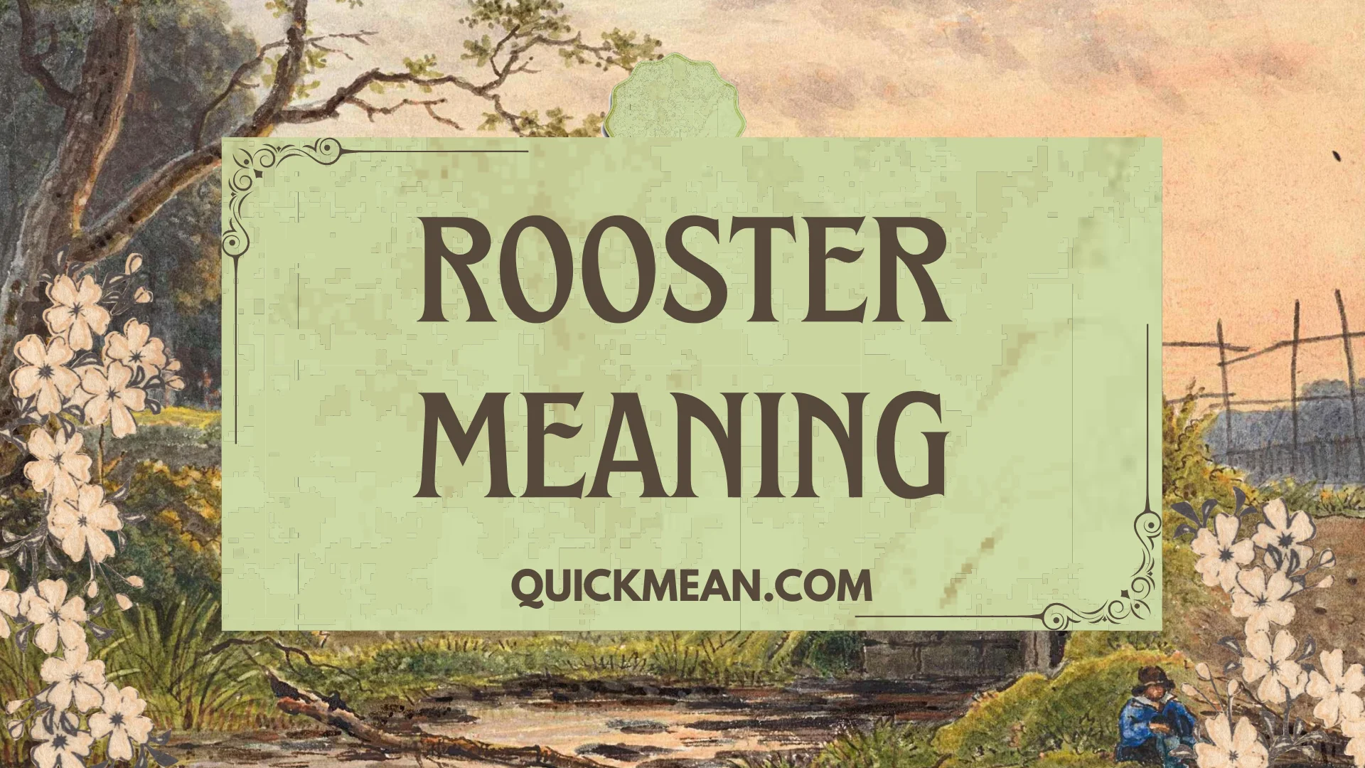 Rooster Meaning: The Deeper Symbolism, Cultural Roots, and Spiritual ...