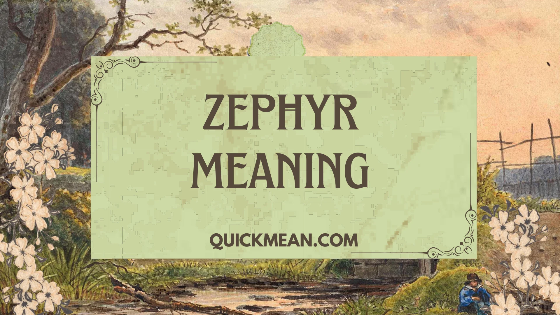 Zephyr Meaning: What It Truly Signifies, Its Ancient Origins, and Why ...