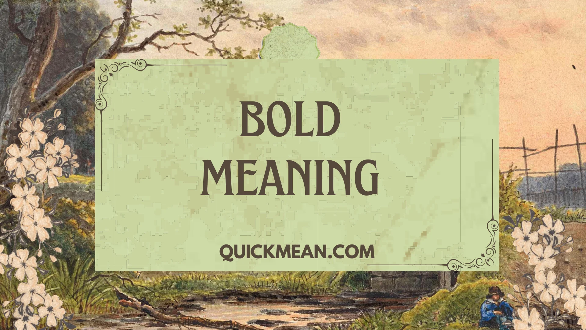 Bold Meaning: What Being Bold Truly Represents in Language, Personality ...